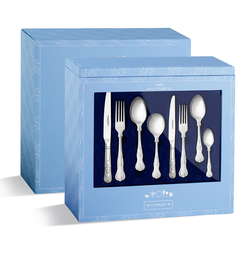 Kings Stainless Steel 44 Piece Gift Pack – Newbridge Silverware