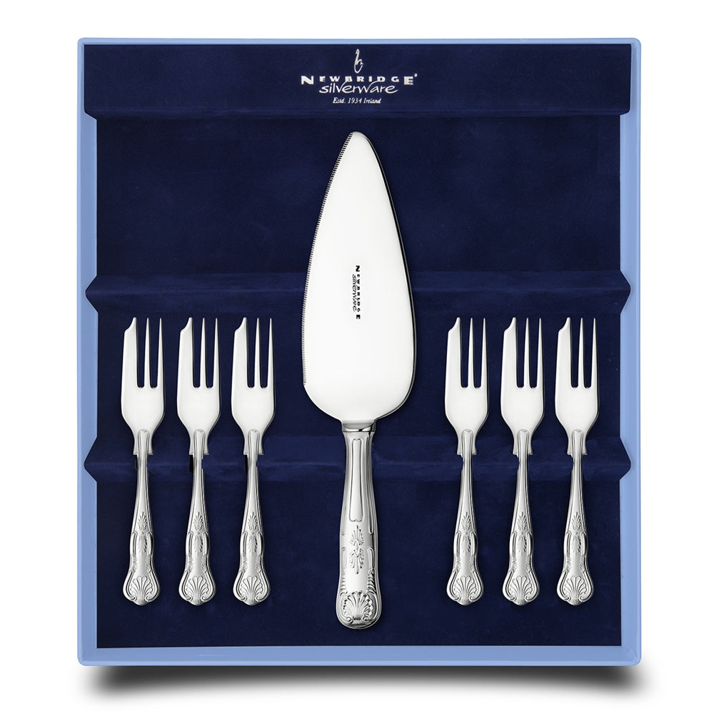 Kings - Silver Plated 7 Piece Pastry Set – Newbridge Silverware