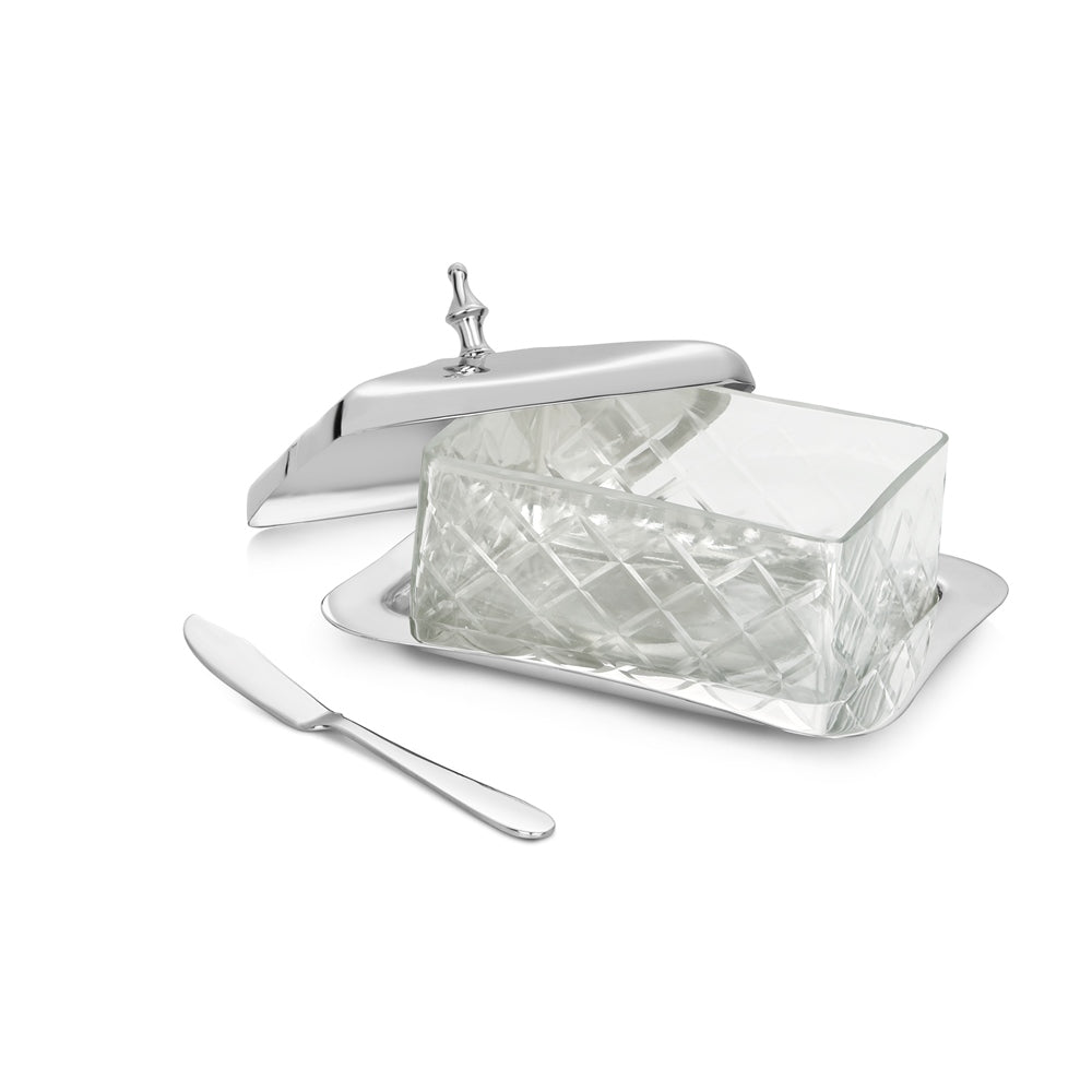 Cut Glass Butter Dish – Newbridge Silverware