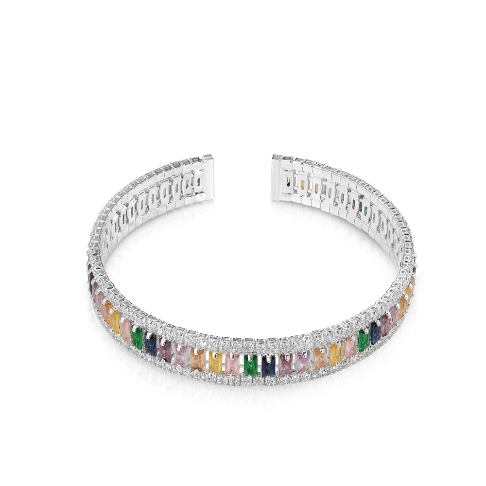 Multi Coloured Stone Bracelet – Newbridge Silverware