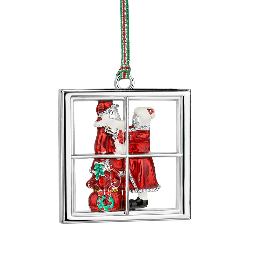 Santa Leaving North Pole Christmas Tree Decoration – Newbridge Silverware