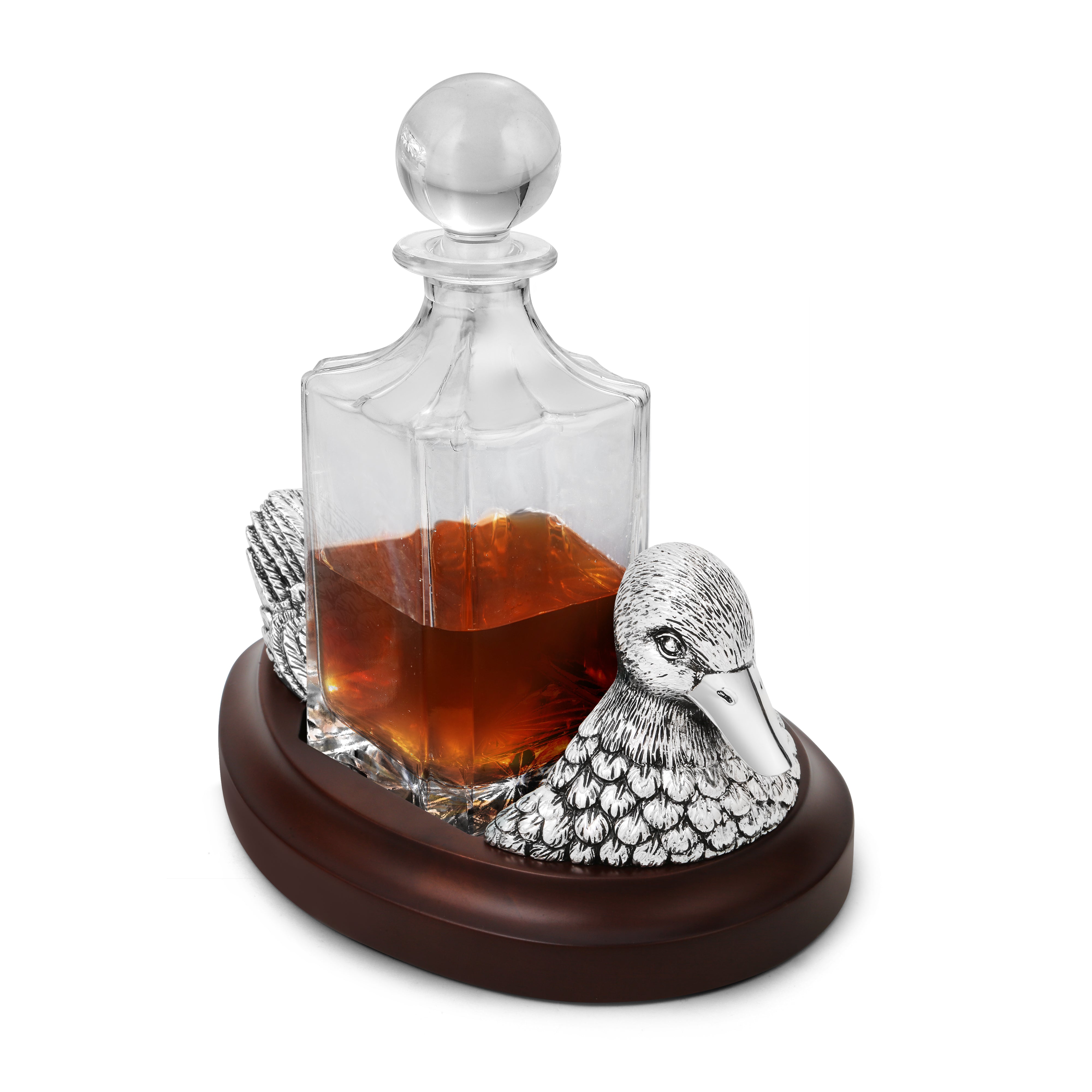 Duck Whiskey Bottle Holder & Decanter – Newbridge Silverware